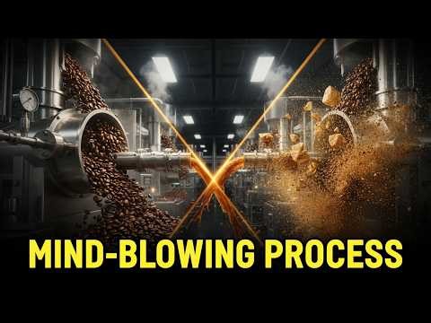 From Bean to Powder: Mass Production Marvels of Instant Coffee