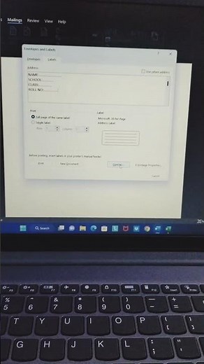 Label Creation in MS word |@Techniexpo |