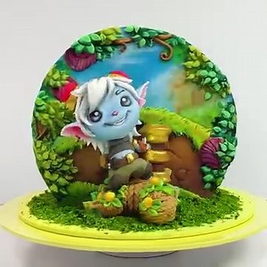 80K views · 1.3K reactions | Step-by-step Bandle Tale Cake Tutorial! | Zoe's Fancy Cakes | Facebook