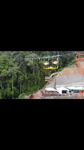 Cable transportation is an effective method in construction, for moving heavy machinery in mountainous areas with limited access. Using robust suspended cables, it ensures secure and swift transport across challenging terrains, enhancing project efficiency in challenging landscapes. Have you ever worked in a project that this method or similar is used? Please share your experience. What do you think about this transportation method? Follow us tunnel.engineering #cabletransportation #excavator #m