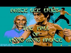Bruce Lee Lives: The fall of Hong Kong Palace gameplay (PC Game, 1989)