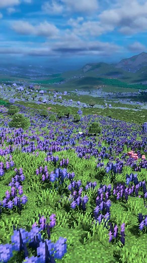 Biomes O' Plenty with Insane render distance #shorts #distanthorizons #terraforged #fyp Music: