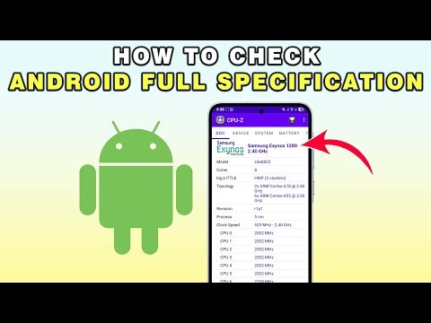 How To Check Android Full Specification