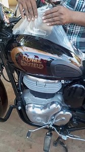 9.9K views · 125 reactions | Screen safety smoke black lamination in bullet bike #viralreels #skbikemodify #instagram #modified #trandingsong | Siddharth Saini | Facebook