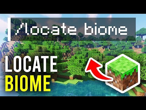 How To Locate A Biome In Minecraft - Full Guide