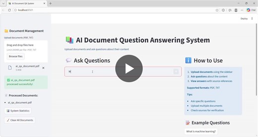 #ai #python #developer #techproject #documentqa #streamlit | Babar Ali