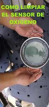 HOW TO CLEAN THE OXYGEN SENSOR - VERY EASY TO DO