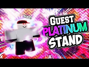 GUEST PLATINUM STAND SHOWCASE ❗ ❗ ❗ I Project JoJo