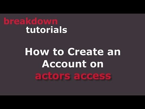 AA 1 How to Create an Account
