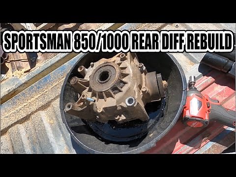 Rear Diff Rebuild - Disassembly - Sportsman 850 & 1000
