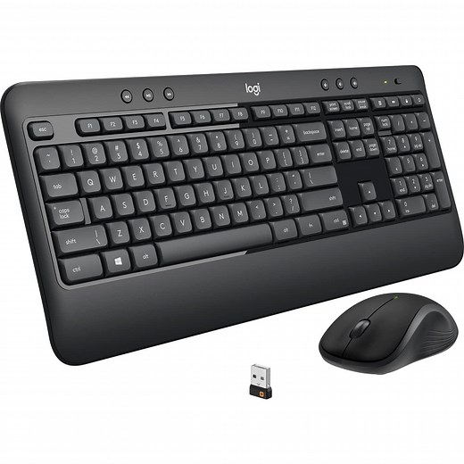 Buy the Logitech MK540 Wireless Advanced Keyboard & Mouse Combo ( 920-008682 ) online