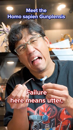Meet the Homo sapien Gunplensis #gunplabuilder #gunplacommunity #modelkits #mechabuilder