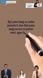 112K views · 1.4K reactions | Taye ti fanm lan konsa li dous apil fason sa | Sansasyon Lanmou | Facebook