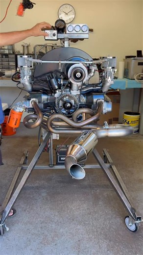 9.4K views · 5.2K reactions | Another AVW built 2110 turnkey motor built, tuned and ready to ship out. This one is running that all new Super Stinger setup. If you’re not careful it will burn the Jorts right off your legs! If it’s motor time for your VW, you know where to find us! | Aircooled Vintage Works | Facebook