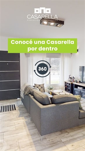 Casarella | ¿Tenés ganas de ver una Casarella terminada por dentro? En este video te mostramos un ejemplo de recorrido virtual 360. Para disfrutar una... | Instagram