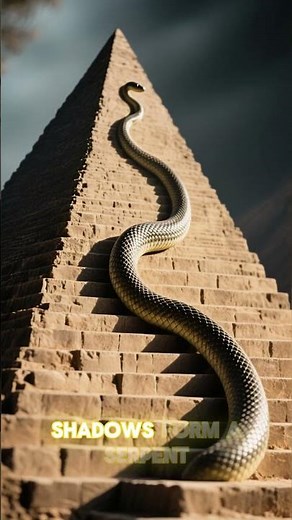 The Pyramid That Became a Cosmic Serpent 🐍🌌