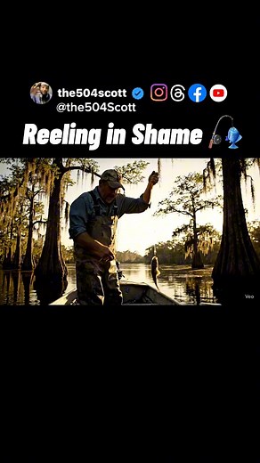 This poor man went out to prove he was ready for the saltwater life… but New Orleans fisheries had other plans. The video shows him bent over like he’s hauling in a monster alligator gar, sweat dripping, rod bending, line screaming — only for the camera to pan down and reveal the truth: he’s fighting with a tiny little perch that weighs less than a Popeyes biscuit. You’d think he was pulling up Moby Dick the way he was leaning back on that rod. Neighbors were gathering like it was Jazz Fest, wai