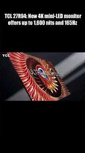 TCL 27R94: A 4K Mini-LED Monitor That Outshines the Competition