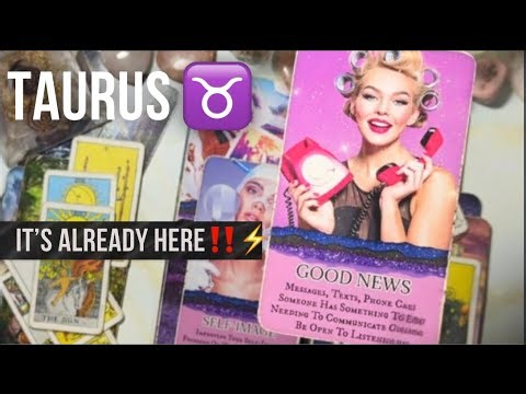 TAURUS ♉️ ITS ALL SET‼️✨ YOU ALREADY MANIFESTED IT‼️🙏🏻✨