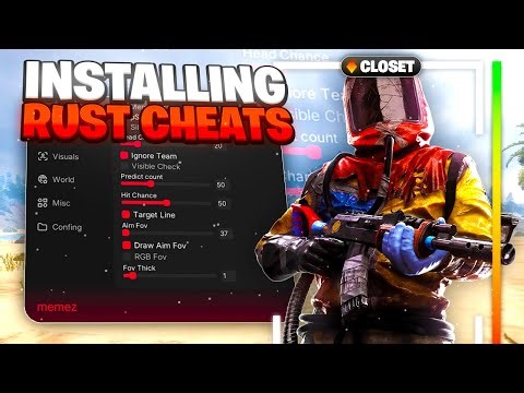I DOMINATED a 500 POP SERVER using RUST CHEATS..