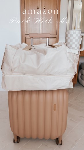 7.2K views · 82 reactions | ✨Early Black Friday Deal✨ Shop this link  https://urlgeni.us/amazon/l8Ryg Type: SHOP to grab this weekend tote for under $30!  Such a great gift idea and would make a good gym bag, weekend bag or travel bag. You can also shop this travel bag from my AMZ store under “travel essentials” list. #packwithme #amazonfinds #amazonmusthaves #travelbags #travelessentials #sosatisfying | Brooke's Buys | Facebook