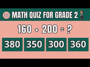 Daily Math Practice Grade 2: 20 Multiple Choice Qs