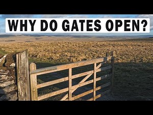 Why does a gate (or door) open?