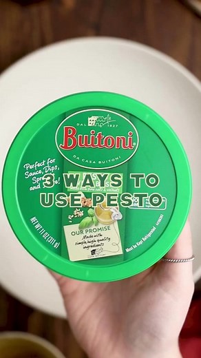 ✨3 WAYS TO USE PESTO✨ Here are some great ways to use our basil pesto that aren’t in pasta! 😍 Be sure to save this one for later! 👇 | Buitoni USA