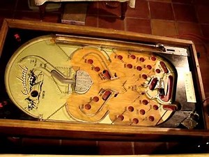Vintage Pinball Machine from Stoner Mfg Co. (1935)