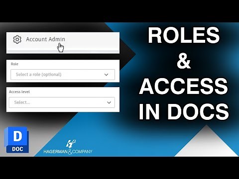 Autodesk Docs | How to Manage Members, Roles, and Access Levels