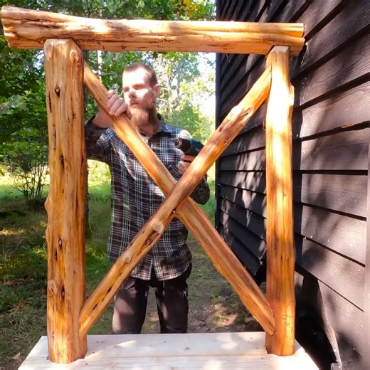 42K views · 1.2K reactions | Building a simple and cheap tiny house | Survival Camping, Building Warm Bushcraft | Facebook