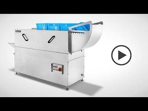 Box washing machine Ecoline for cleaning euronorm containers for the industry | MOHN GmbH