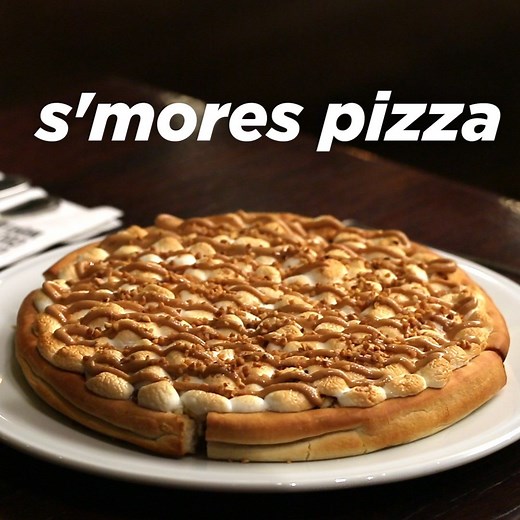 1.8M views · 8.4K reactions | The s'mores pizza and fondue tower are only 2 of the 5 desserts you HAVE to share with your best friend at Max Brenner's Chocolate Bar ! ✨ | Tasty | Facebook