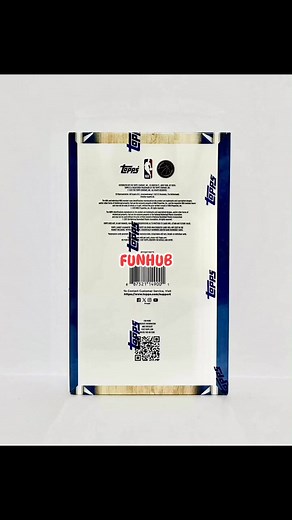 —-Sold Out—- 2025/26 Topps Basketball Hobby Box 20 Packs Per Box, 12 Cards Per Pack 1 Autograph or Relic Card Per Box! 1 Numbered Parallel Per Box! 1 Promo Pack Per Box! Look For First Card 1 of 1's! Search For SSP Case Hit Inserts! | FUNHUB Hobby Shop