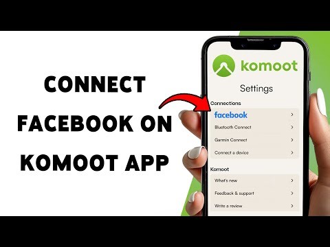 How To Connect Facebook On Komoot App | Link Facebook With Komoot 2025