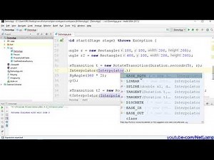 JavaFX BONUS - Animieren - Transition, RotateTransition, ScaleTransition, FadeTransition