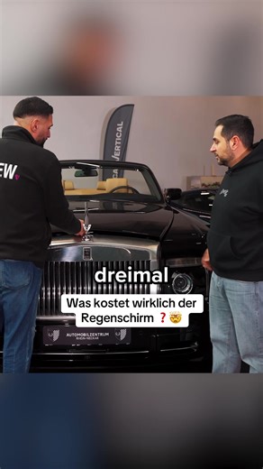 Kosten des Rolls Royce Regenschirms enthüllt!