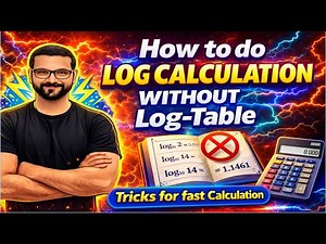 Log Calculation WITHOUT Log Table 🤯 | Fast Tricks for Exams