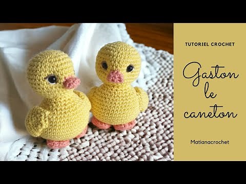 Tutoriel crochet _ petit canard trop mignon !