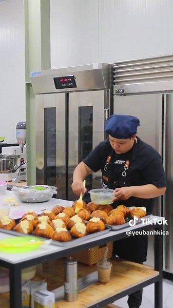 bếp bánh trong mơ lúc mới bắt đầu học bánh #lambanh #kicabakery