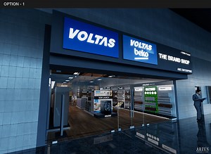 Voltas Retail Store Design — Interior Design - Arham khan
