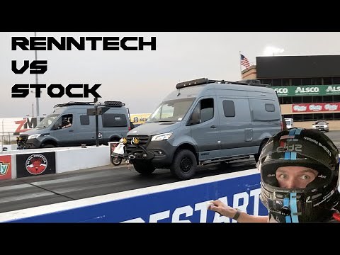 Drag Race: Stock Sprinter Vs RennTech Engine Tune