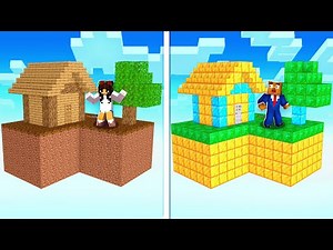 Racing For Millions In Minecraft Skyblock