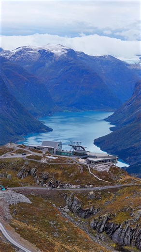 Amazing sunset above Loen skylift 🤩 | Spectacular Norway