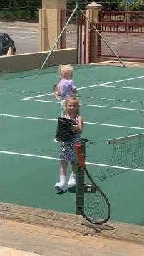 Grade “R” Tennis Practice Session