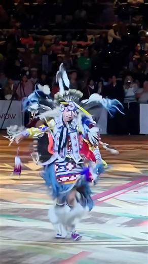 Fancy Bustle dancer #indigenous #powwow #fancybustle #dance #culture #nativeamerican #nativepride
