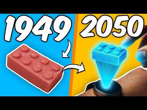 The Evolution of the LEGO Brick!