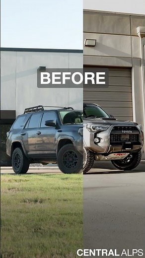 Before & After 2.5" ARB USA OLD MAN EMU Lift on a 2020 Toyota 4Runner TRD Pro