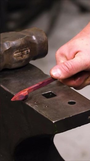 Work Hardening Copper #diy #blacksmith #forge #copper