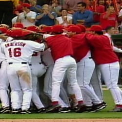 Angels win their first pennant